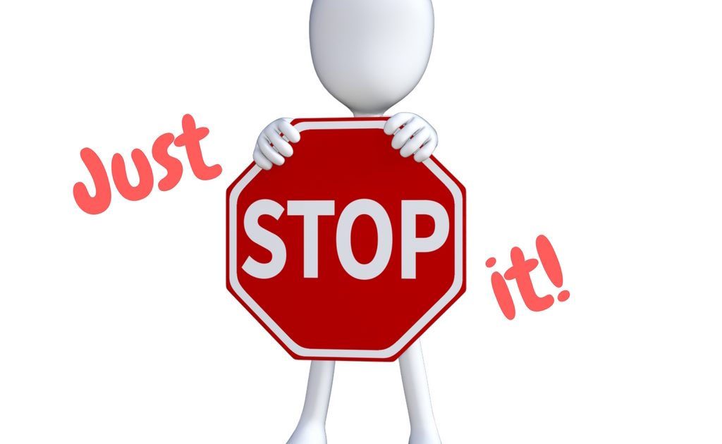 Just stop it! | Dr. Gerry Lewis